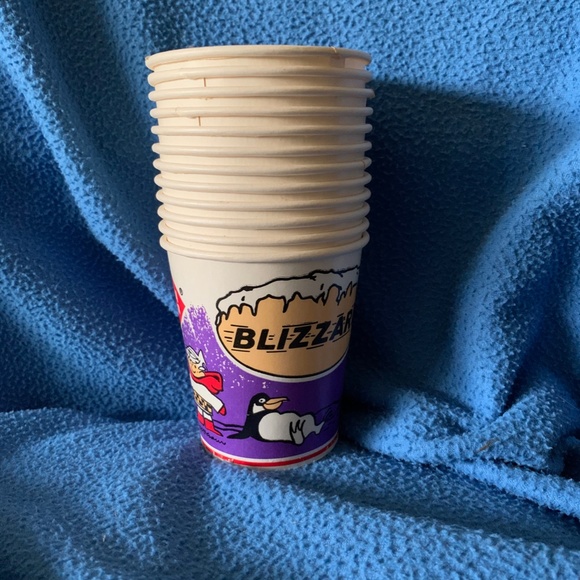 DAIRY QUEEN | Kitchen | Collectible Dairy Queen Penguin Blizzard Cups 2 ...